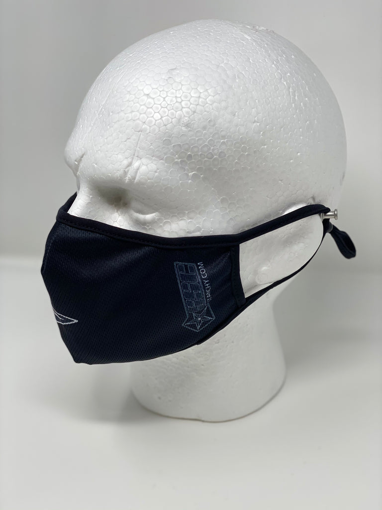 SSC Face Mask - Black + Gray – Super Stanchy Customs