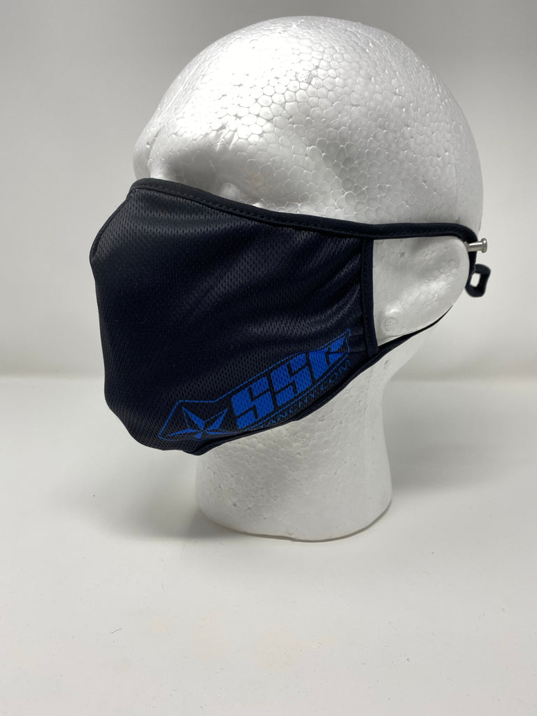 SSC Face Mask - XL Blue Star – Super Stanchy Customs